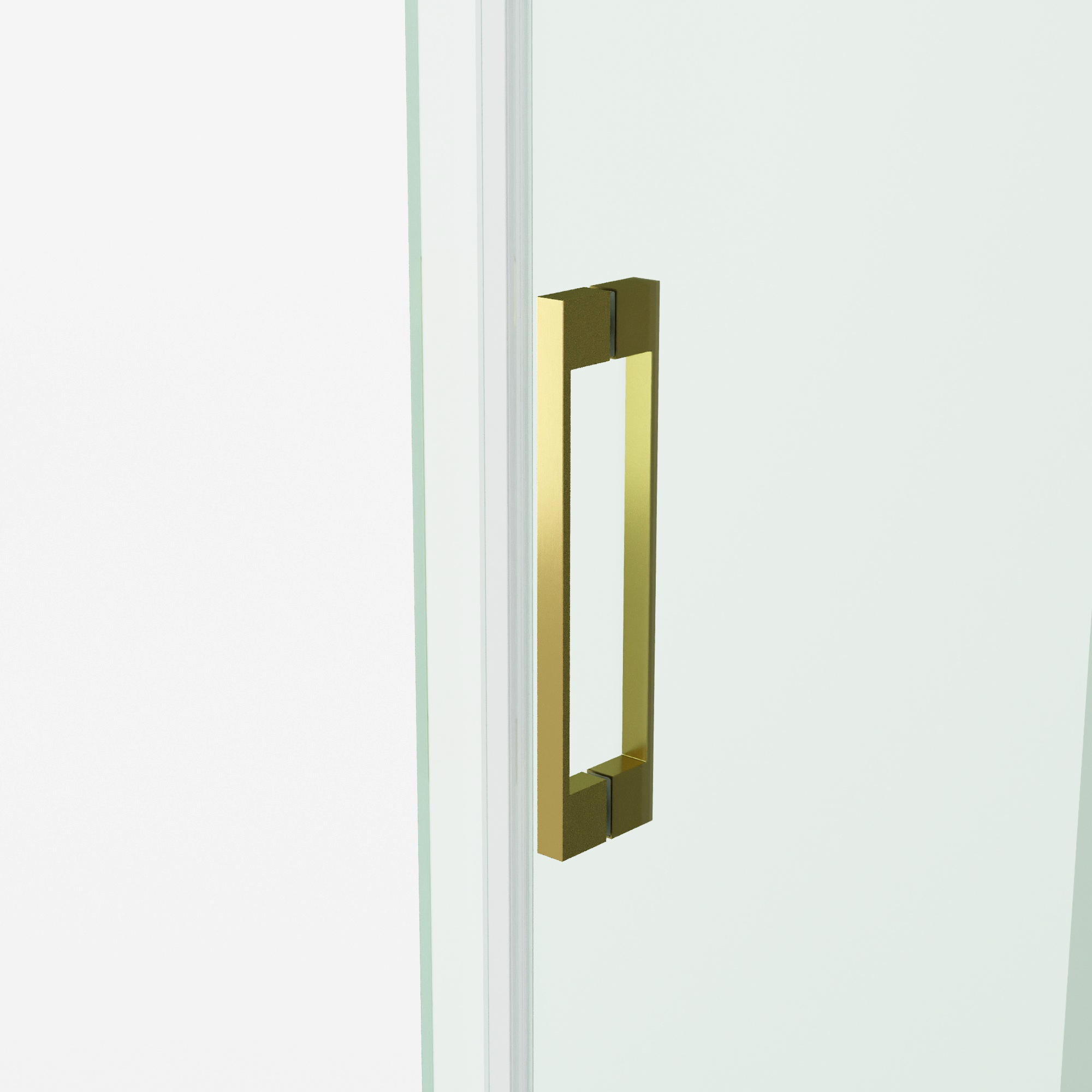 SS20 Brushed Gold Shower Screen 1150x850 Can Suit On 1200x900 Base ...
